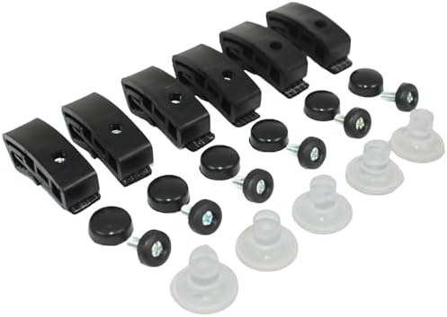 BIAREN Bonnet Wind Bug Stone Deflector Assembly Clips Set Fitting Kit ...
