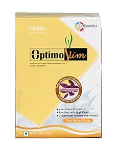 Eccentra Healthcare OPTIMO SLIM Whey Protein (400 g, VANILLA) : Amazon ...