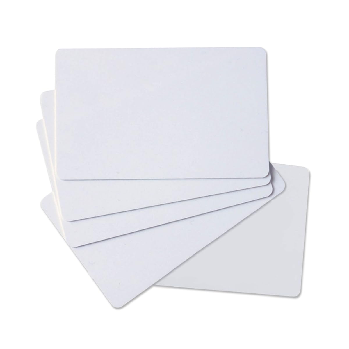 PLAIN WHITE THERMAL PVC CARDS FOR THERMAL PRINTERS NOT FOR INKJET ...