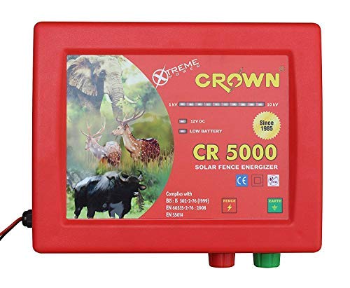 CR5000 Solar Electric Fencing Machine - 1.6km : Amazon.in: Garden ...