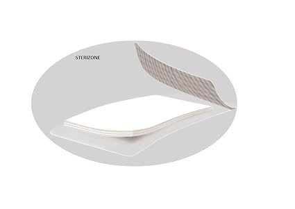Sterizone Semi Permeable Plastic Wound Dressing With Silver 82