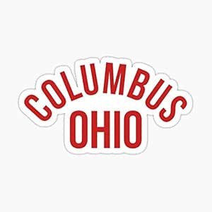 Amazon.com: Columbus Ohio Sticker - Sticker Graphic - Auto, Wall ...
