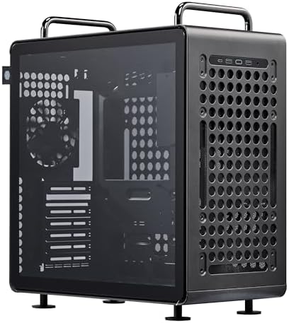 Amazon.com: Cooler Master QUBE 540 ATX Mid-Tower PC Case – Highly ...