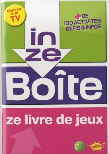 Amazon.fr - In ze boite : Ze Livre de Jeux - Splash - Livres