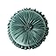 Amazon.com: S SSOY Velvet Round Pillow - Ruffle Home Decoration Cushion ...