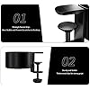 Amazon.com: Desk Cup Holder, OOKUU Anti-Spill Cup Holder for Desk or ...