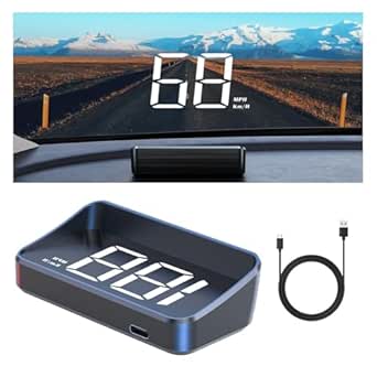 Amazon.com: Heads Up Display for Cars, Windshield Projection, Digital ...