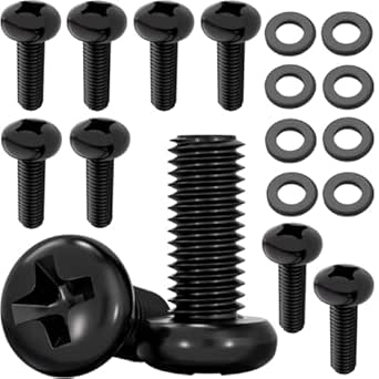 Amazon.com: M4 10mm TV/Monitor Wall Mount Screws VESA Compatible for ...