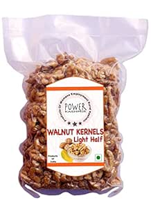 Power Kashmir Walnut Kernels 500 Grams Light Half , Walnuts without Shell, Akhrot Magaz Giri ...