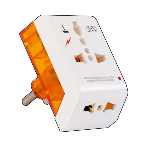 MX 2 PIN Traveller Universal Socket Plug (Type E/F),Worldwide Travel ...