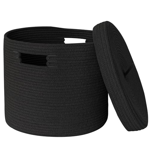 Best Woven Lidded Storage Bins for Stylish Organization and Clutter ...