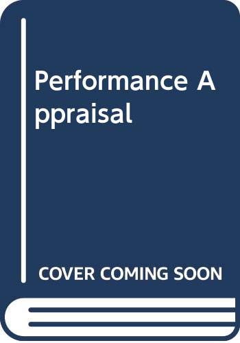 Buy Performance Appraisal Book Online at Low Prices in India ...