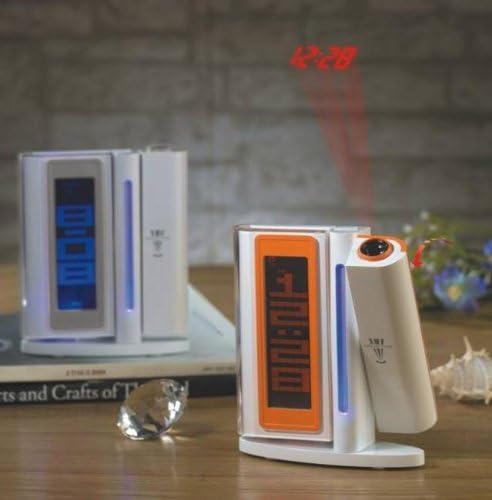 RELOJ DIGITAL NEON LED LCD CONTROL SONIDO DESPERTADOR PROYECTOR ...