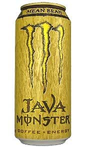 Amazon.com : Monster Java Coffee + Energy - Mean Bean - 15fl oz (Pack ...