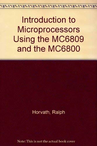 Amazon | Introduction to Microprocessors Using the MC6809 and the ...