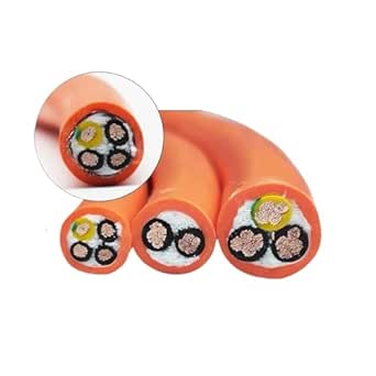 Communication Equipment Cable 4 Core 15/13/11/9 AWG Heat Resistant ...