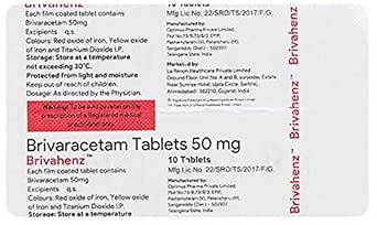 BRIVAHENZ 50 - Strip of 10 Tablets : Amazon.in: Health & Personal Care