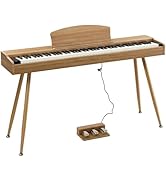 Amazon.com: GLARRY Digital Piano Keyboard with Stand, Portable 88 keys ...