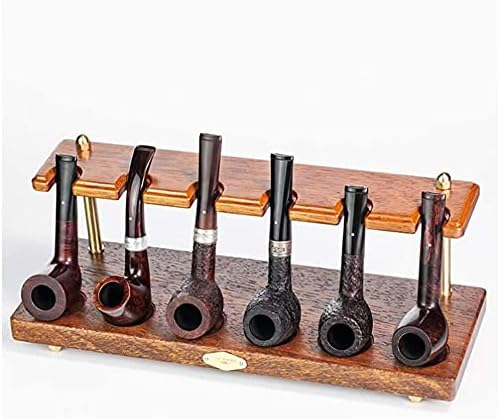 Amazon.com: BMINK Wooden Tobacco Pipe Rack, Pipe Display Rack Tobacco ...