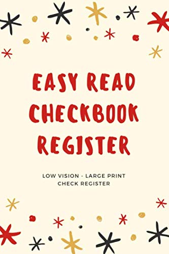 Easy Read Checkbook Register: 7 Column Checking and Debit Transaction ...
