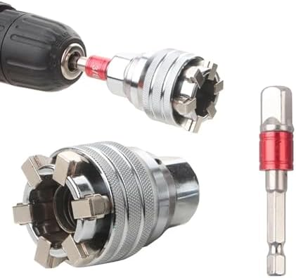 Prinaight Universal Adjustable Socket Wrench for Standard Metric 10 ...