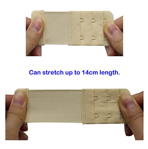 Bra Extender 2 Hook,Stretchy Soft and Comfortable Bra Strap Extender ...