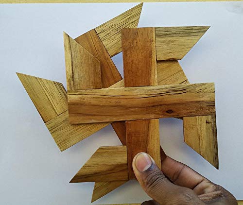 Wooden swastik : Amazon.in: Home & Kitchen
