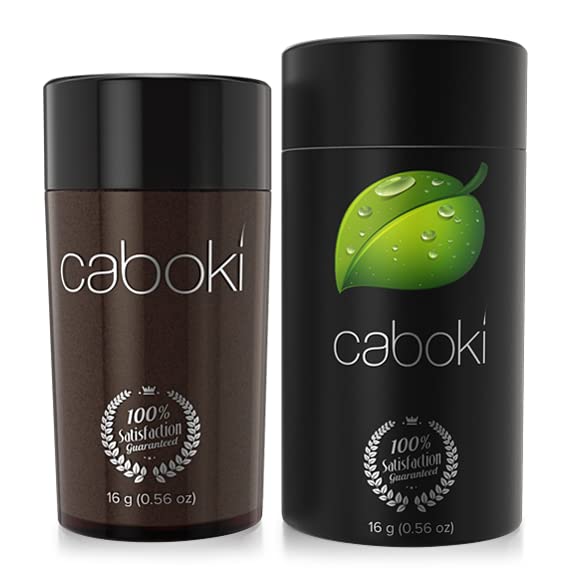 Amazon.com : Caboki All-Natural, Plant-Based Hair Building Fiber. Hair ...