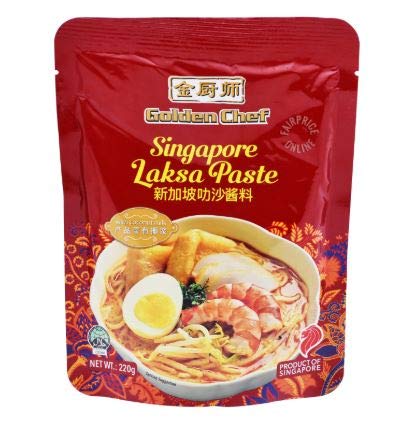 Buy NT# Golden Chef Paste - Singapore Laksa 220g -Singapore Laksa Paste ...