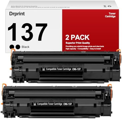 CRG-137 Toner Cartridge, Compatible for Canon 137 CRG137 Toner ...