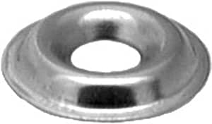 Amazon.com: #8 Flange Countersunk Washer Nickel Plated Brass ...