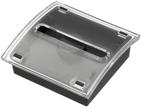 PATIKIL Sticky Note Dispenser, Clear Top 3x3" Sticky Note Holder ...