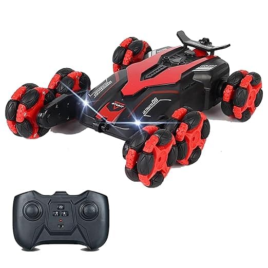 ONLINE SE SASTA 6 Wheel Remote Control Laser Stunt Car 2.4G Off-Road ...
