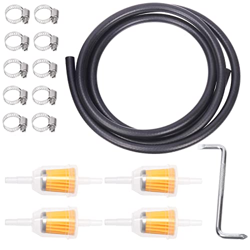 Small Engine Fuel Lines 16-Piece 5/16" Fuel Line Repair Kit - 6.5ft ...