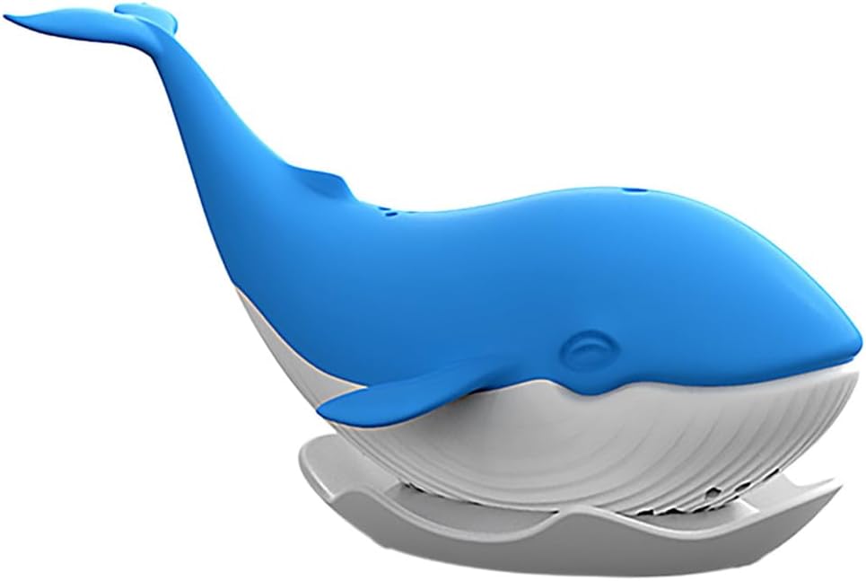 Amazon.com: Angoily Whale Tea Strainer Reusable Silicone Loose Leaf Tea ...