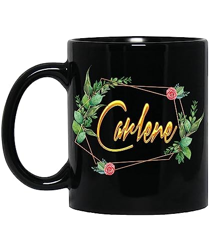 Amazon.com: Coffee Mug Personalized Name Carlene Mug for Women Girls ...