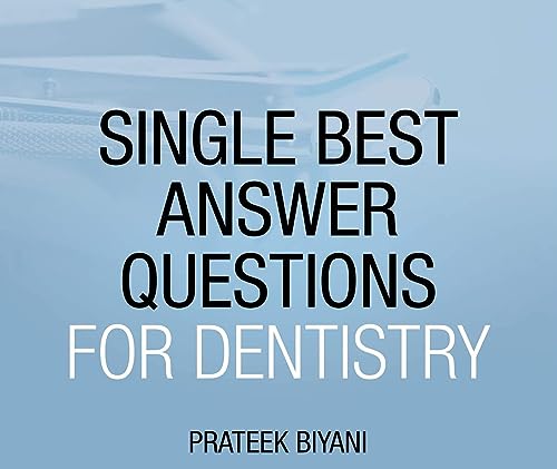 Snapklik.com : Single Best Answer Questions For Dentistry