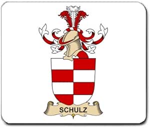 Amazon.com : Schulz Family Crest Coat of Arms Mouse Pad : Office Products