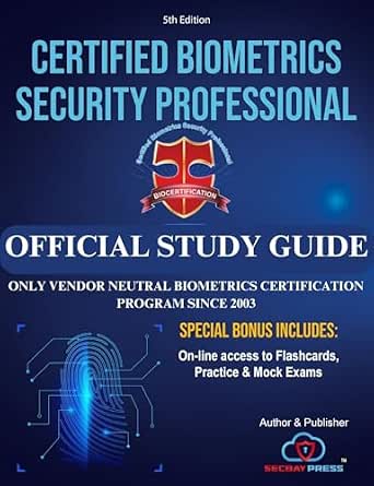 Amazon.com: Certified Biometrics Security Professional (CBSP ...