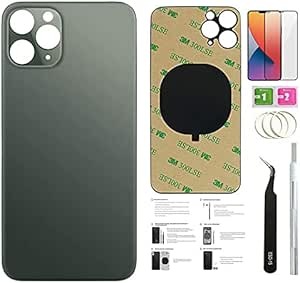 11 Pro Back Glass Replacement for iPhone 11pro Back Cover Glass (5.8 ...