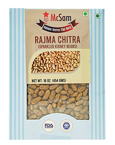 McSam White Rajma ( Kidney Bean ) | White Loose Rajma Chitra (454 Gram ...