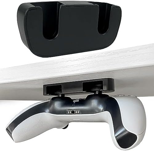 MyGadget PS5 | PS4 Controller Holder under Desk - 2 Mounting Methods ...