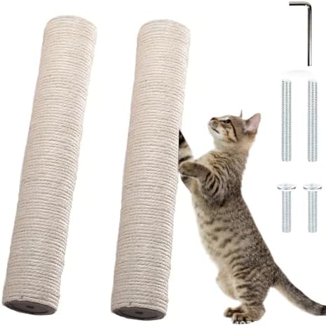 PlushPlumage 2pcs Cat Scratching Post Replacement, 40 cm/15.7 inch ...