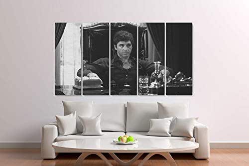 Amazon.com: Scarface Al Pacino Movie Painting Canvas Print Art Home ...