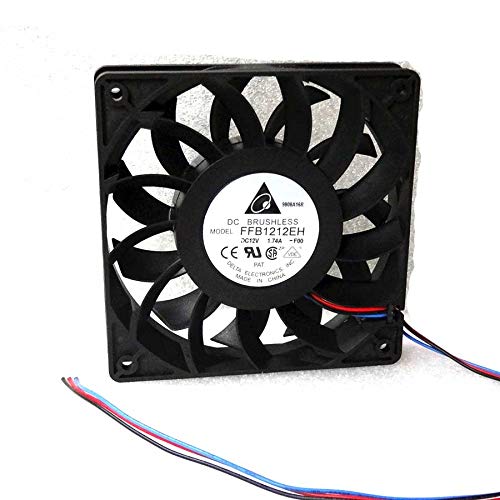 Amazon.co.jp: cooler ファン for Delta FFB1212EH-F00 120mm x 25mm Extreme ...