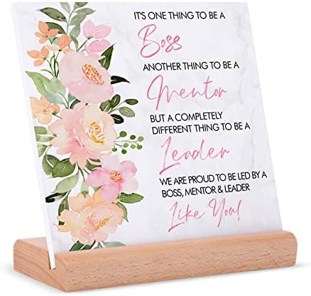 Amazon.com: B1ykin Boss Lady Gifts for Women Table Topper Decoration ...