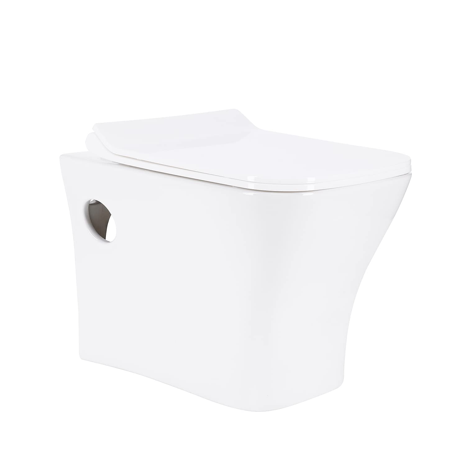 Buy KrissKross Premium Ceramic Commode Wall /Wall Hung Western Toilet ...