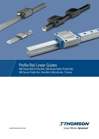 Profile Rail Linear Guides: 500 Series Ball Profile Rail, 500 Series ...