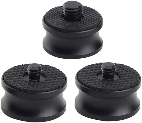 CAMVATE 1/4" Female to 3/8" Male Screw Adapter for Tripod Monopod QR ...