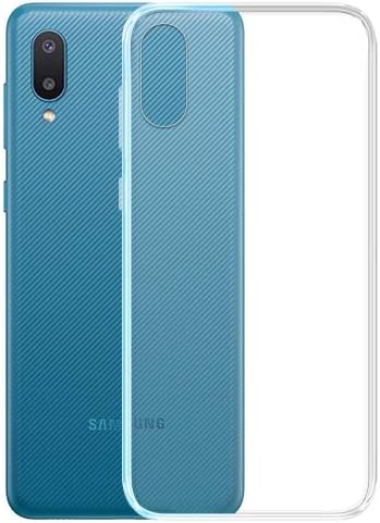 CaseRepublic Back Cover for Samsung Galaxy M02 (Silicone_Transparent ...